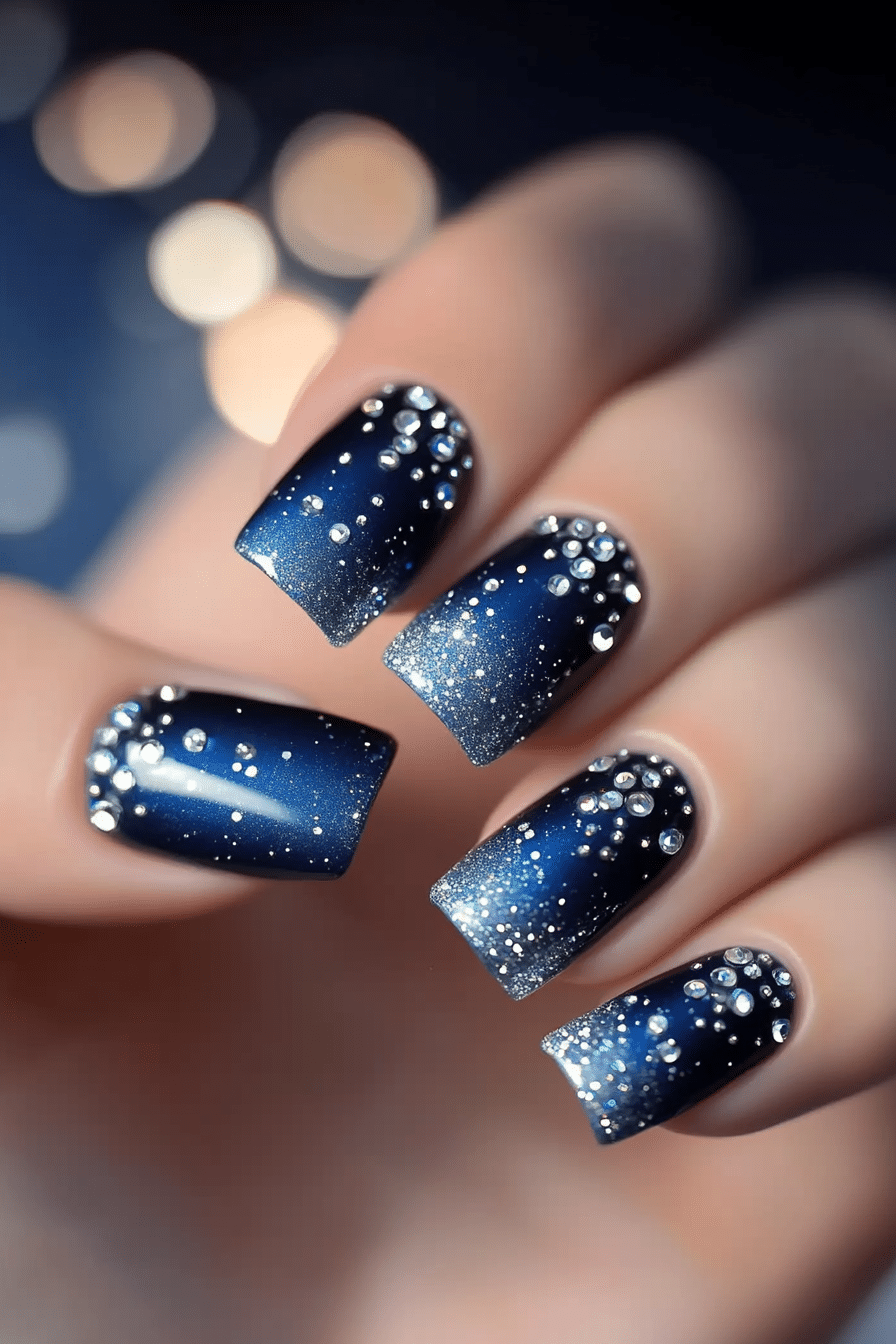 26 Stunning Bling Nail Design Ideas 2025 – Nailstyles